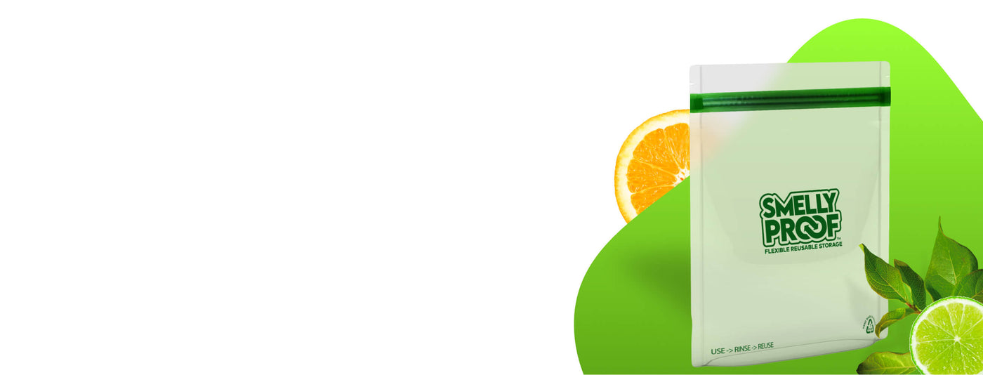 SMELLY PROOF | Ziplock Bags Odor Proof Reusable Strong